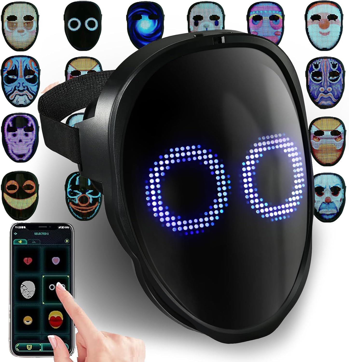 LED FULL FACE MASK - The cool shop