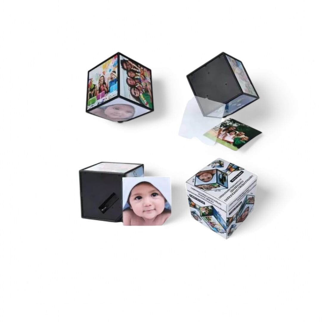 ROTATING PHOTO CUBE - The cool shop