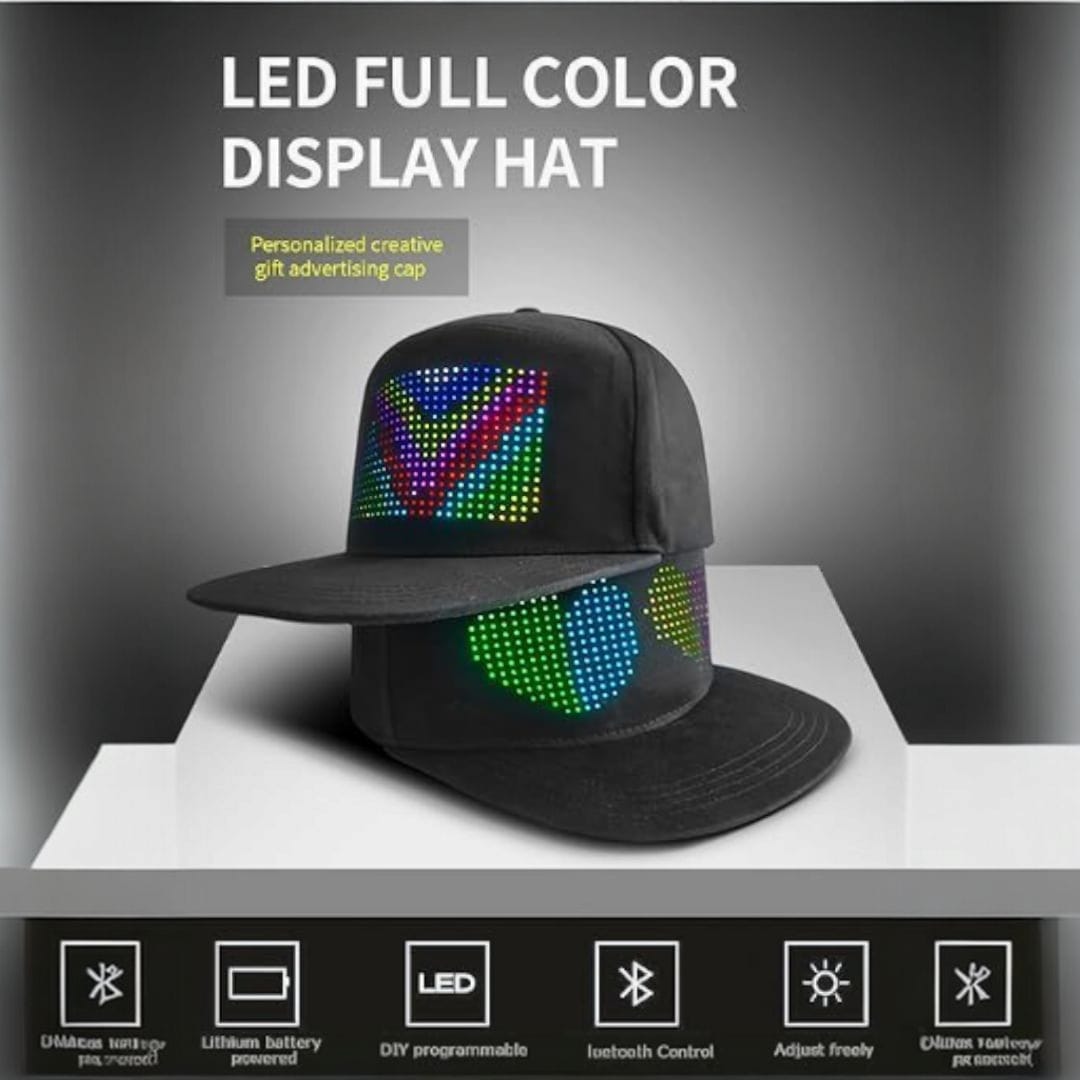 LED BESEBALL CAP - The cool shop